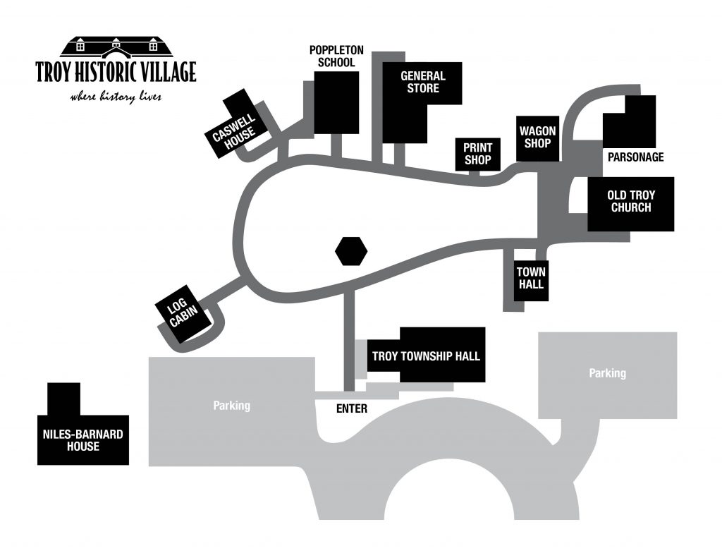 Troy Historic Village Map – Troy Historic Village
